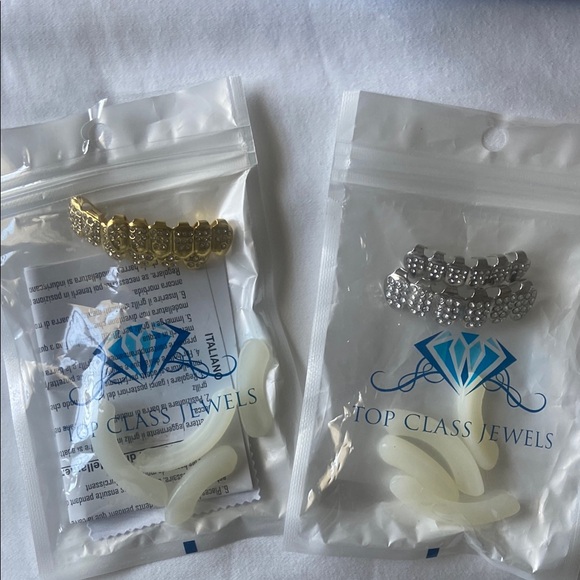 Top Class Jewels | Accessories | Gold And Silver Grillz Set | Poshmark